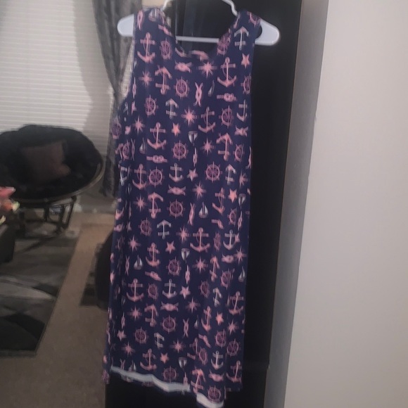 Quacker Factory | Dresses | Comfortable Cute Dress Open In Back ...